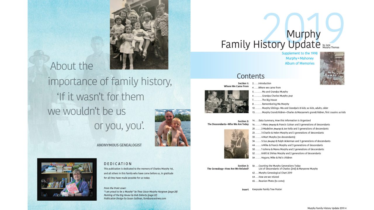 The 2019 Murphy History Update - FMS Creative & Family Ancestrees